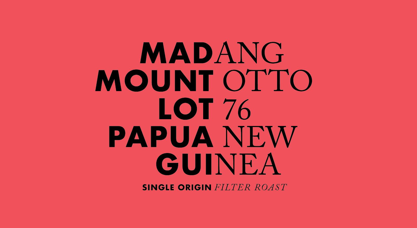 PNG - Mt Otto (Natural) | Brawn & Brains Coffee